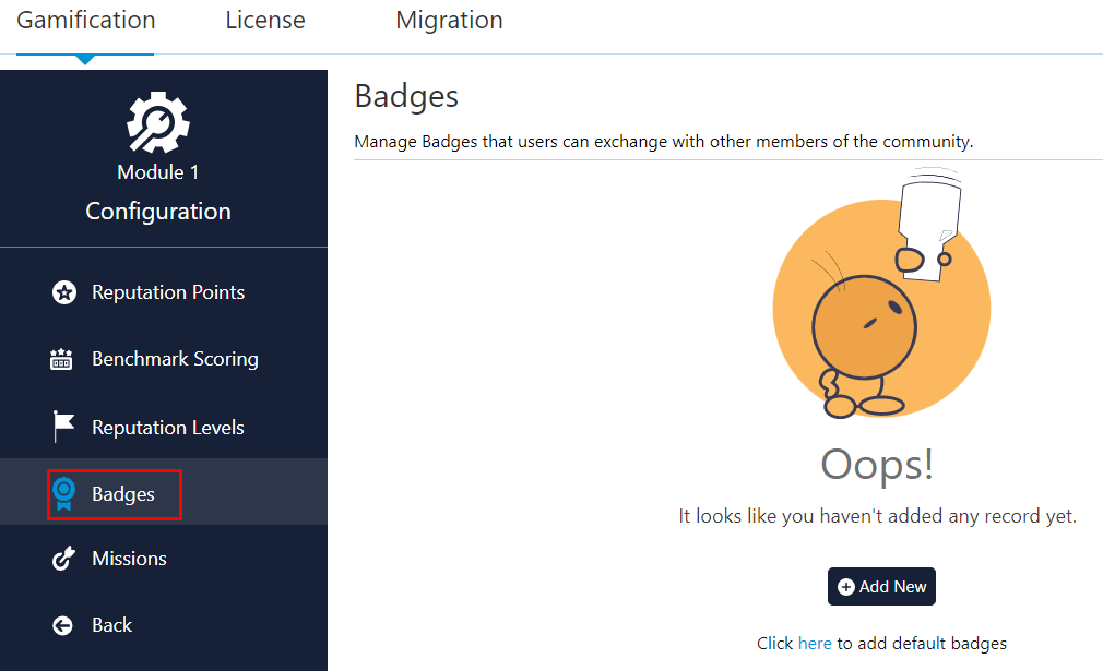 Assign User Badges | ScoreNotch Documentation