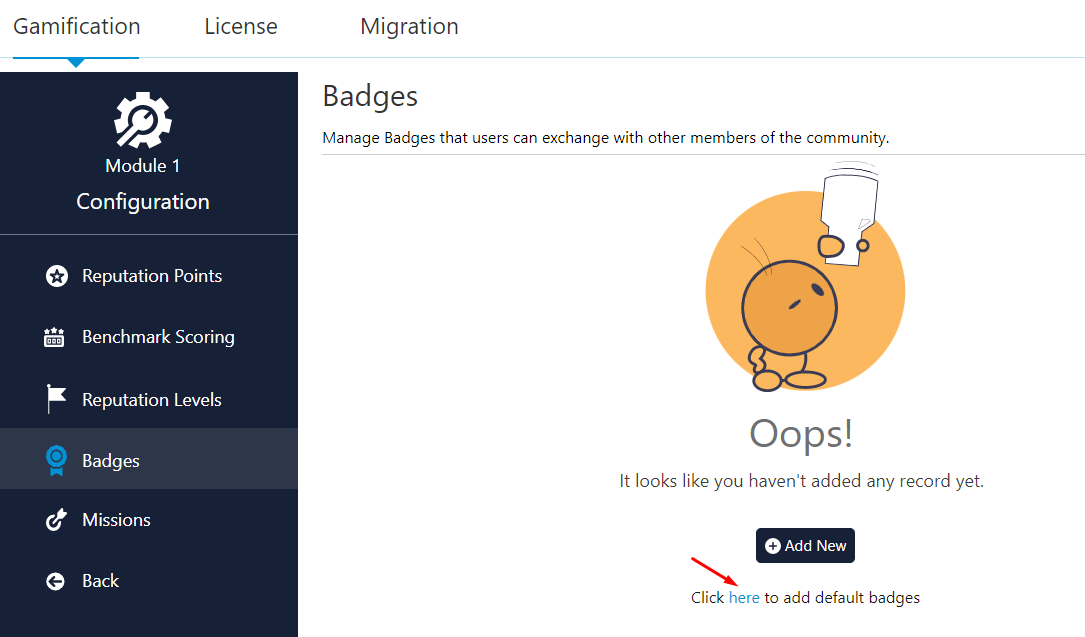 Assign User Badges | ScoreNotch Documentation